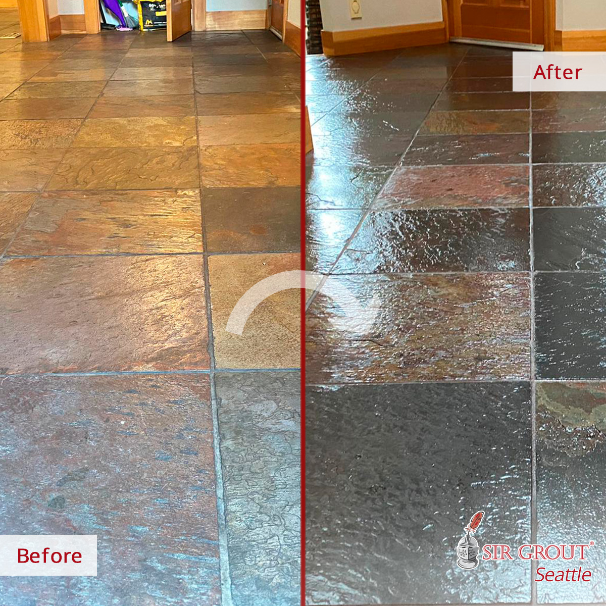 Bothell Stone Sealing Pros Successfully Restored This Stone Floor ...